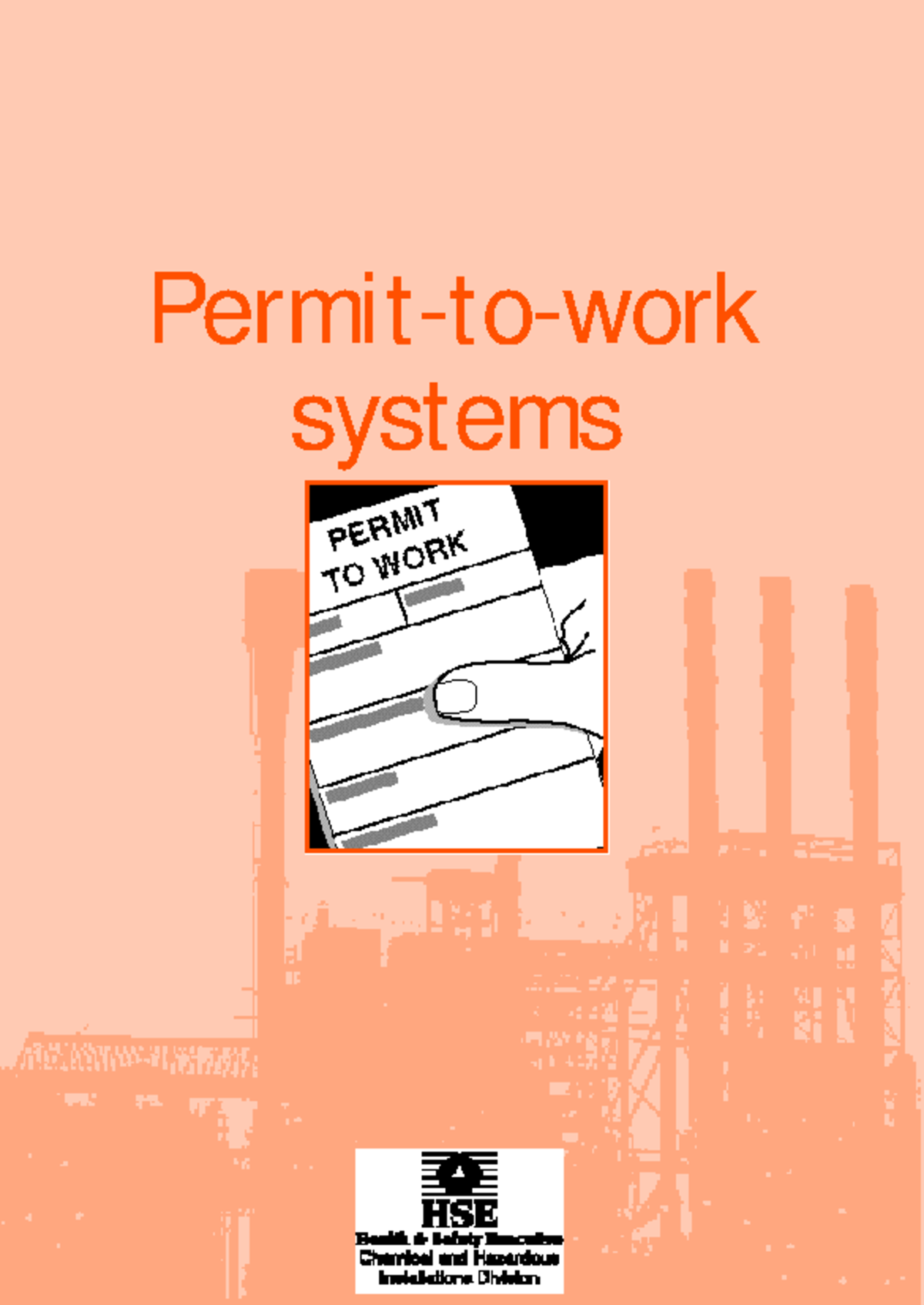Permit To Work System - Example - Permit-to-work systems WHAT ARE ...