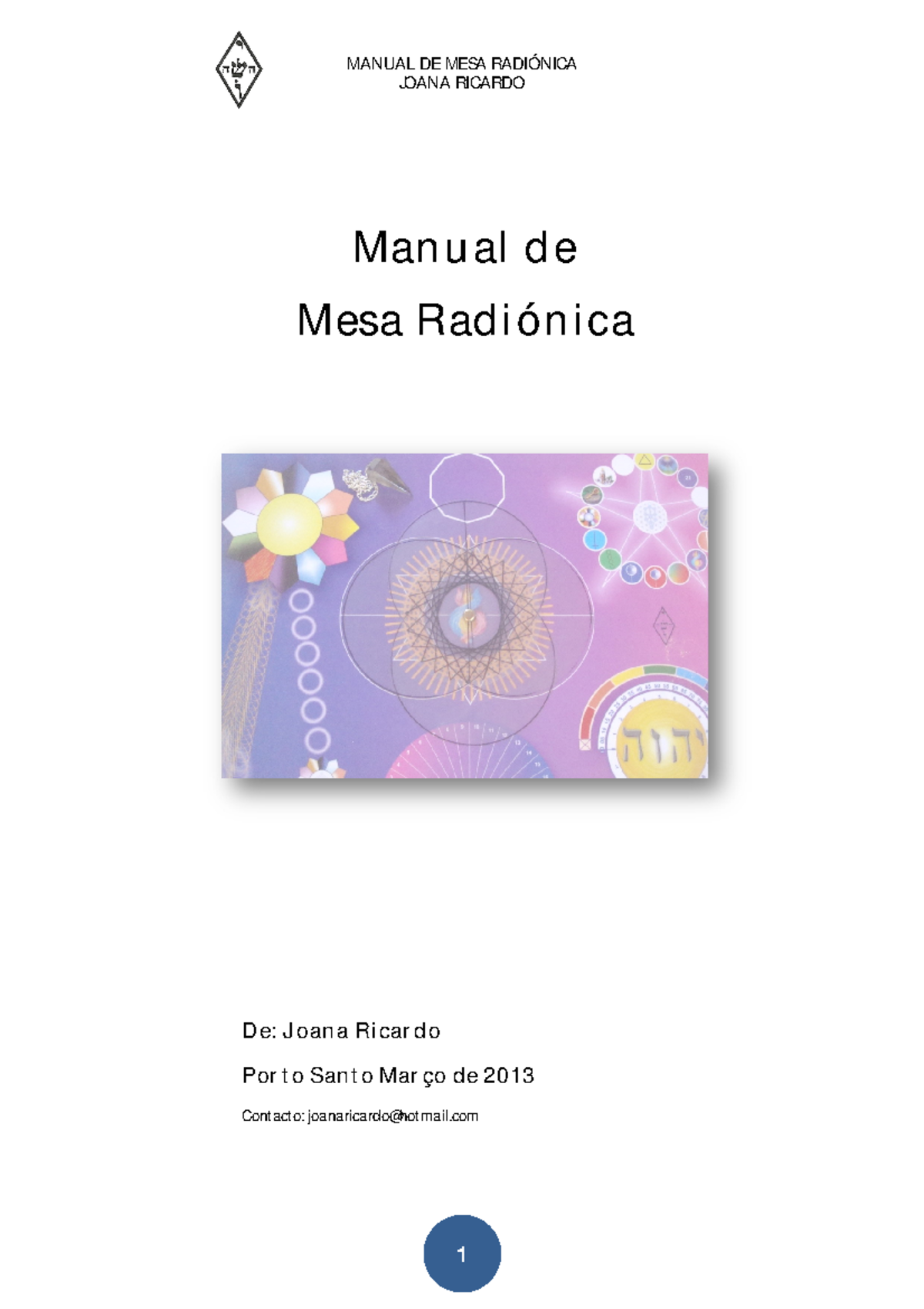 Manual de Mesa Radiónica - 400482987 - Fevereiro 2013 - Studocu