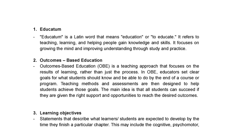 R3VI3W3R AIL1 - Understanding Key Concepts in Education Assessment ...