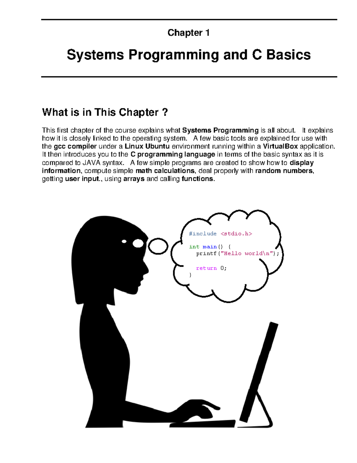 Systems Programming Overview - COMP1405/1406 Chapter 1 Notes - Studocu