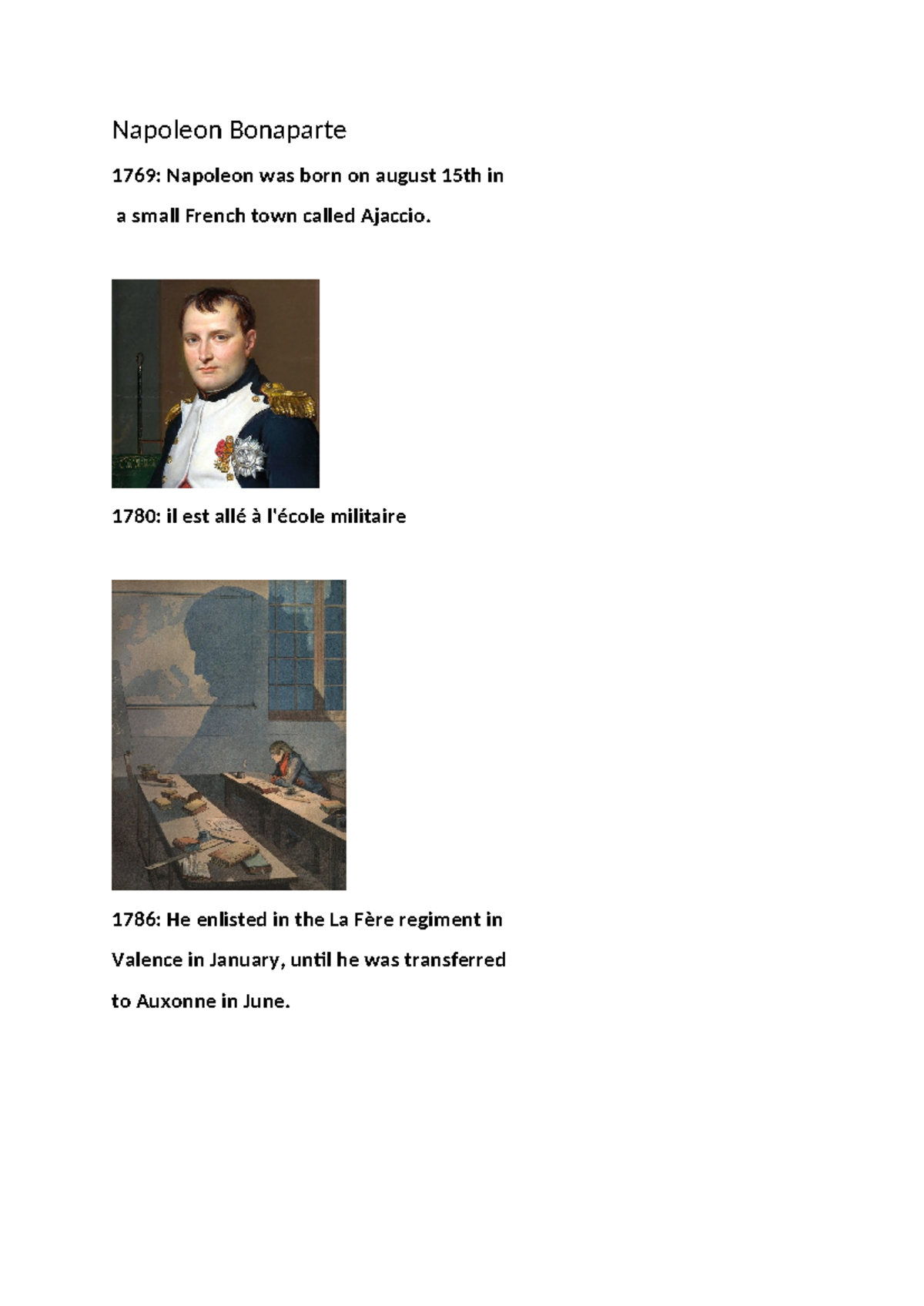 Napoleon Bonaparte: A Timeline of His Life and Reign - Studeersnel