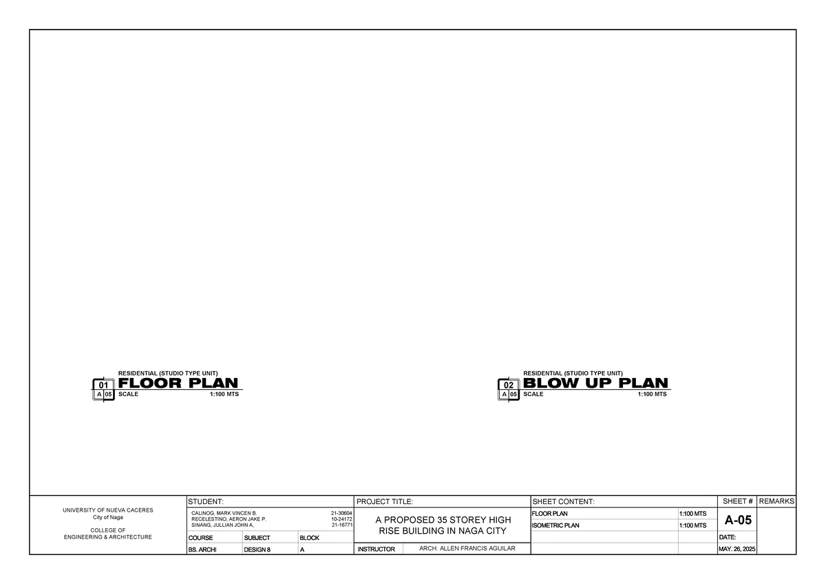 CADD2: Master Bedroom Interior Perspective Project NTS - Studocu