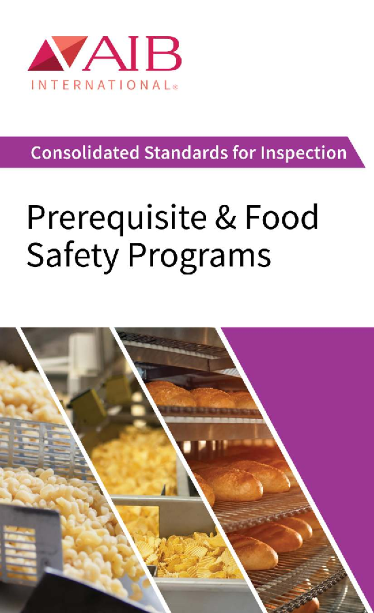 AIB 23: Consolidated Standards for Inspection of Food Safety Programs ...