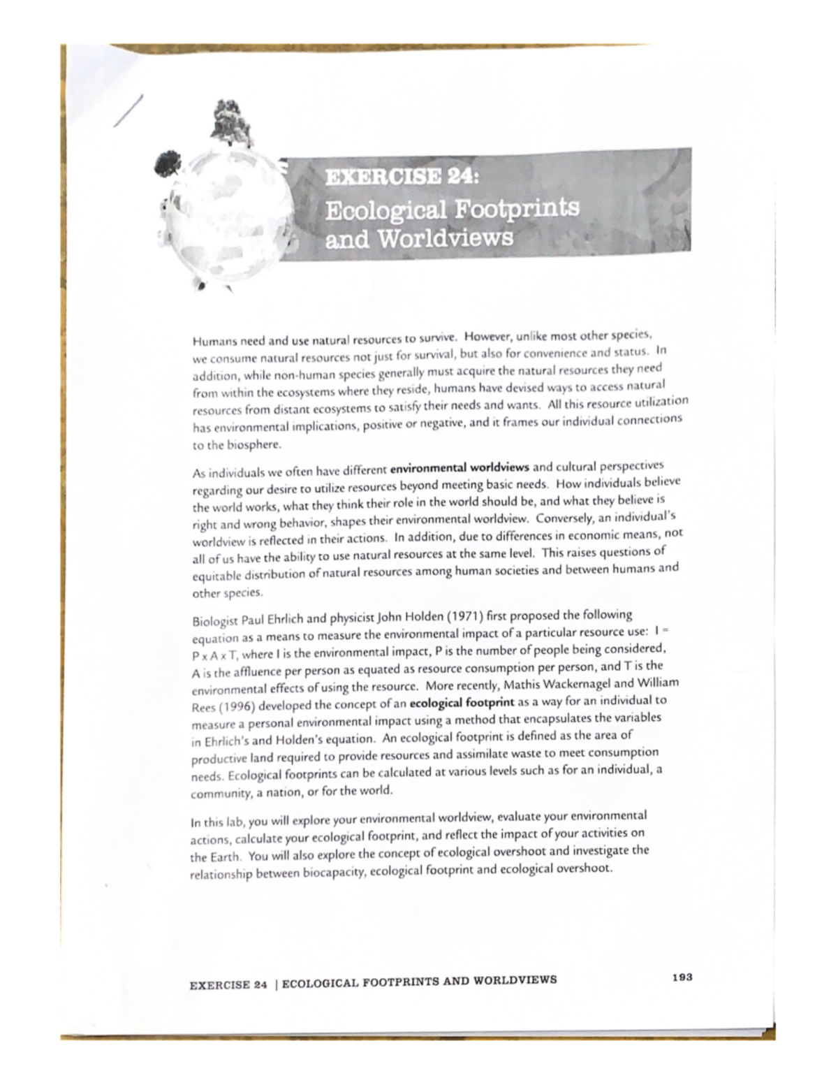 Ecological Footprints: Understanding Our Impact on the Environment ...