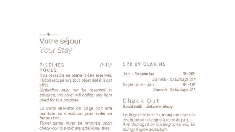 DRESS CODE & HOTEL POLICIES - Your Stay Guide - Studocu
