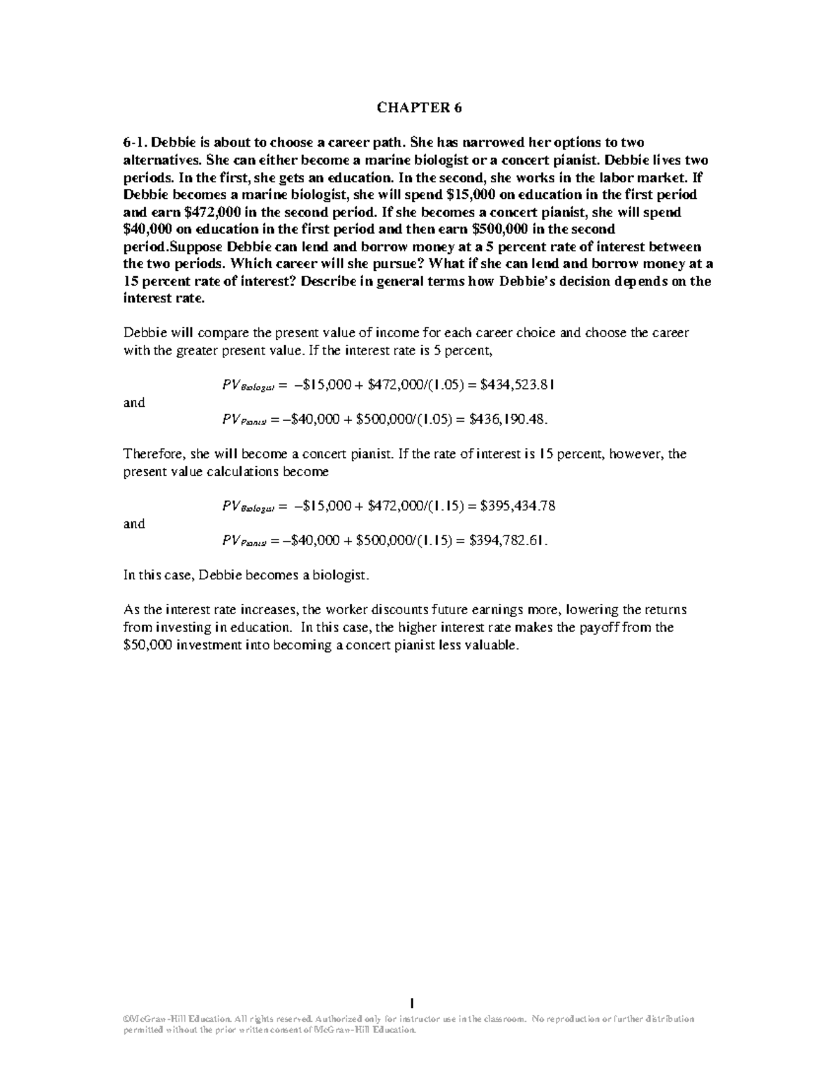 Study Guide for Economics: Ch6 Questions (ECO101) - Studocu