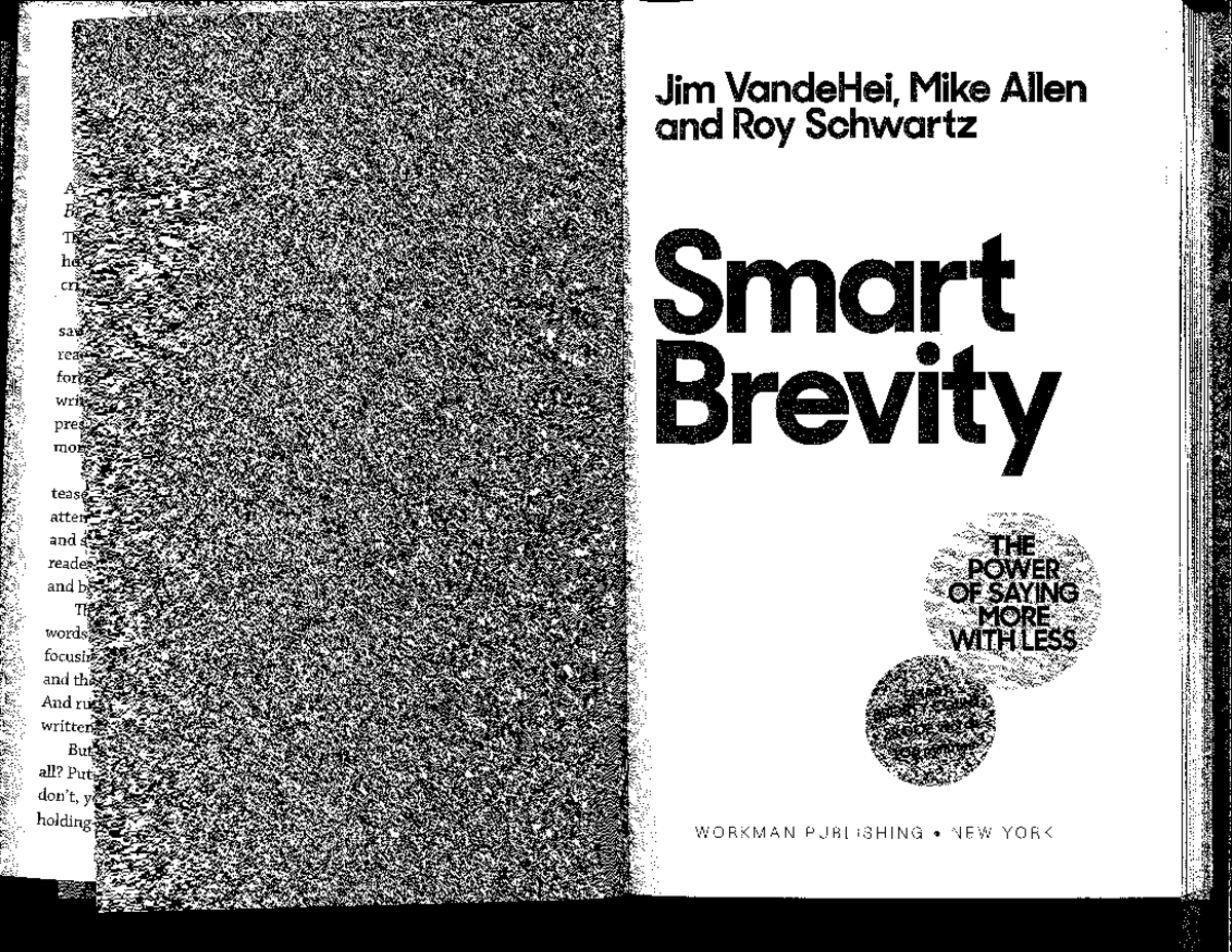Smart Brevity: Key Insights and Strategies for Effective Communication ...