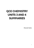 Chemistry - Grade: 12 - Queensland Certificate of Education - Studocu