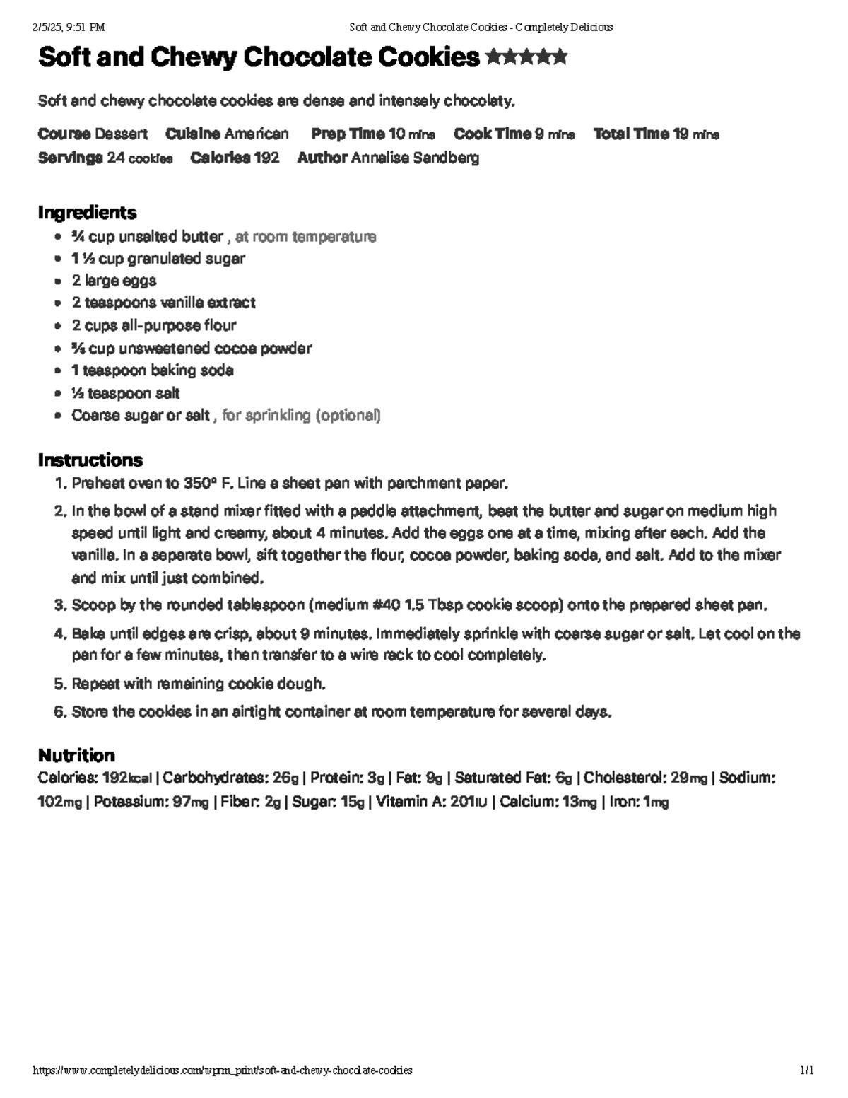 food safety and food nutrition - Soft and Chewy Chocolate Cookies Soft ...