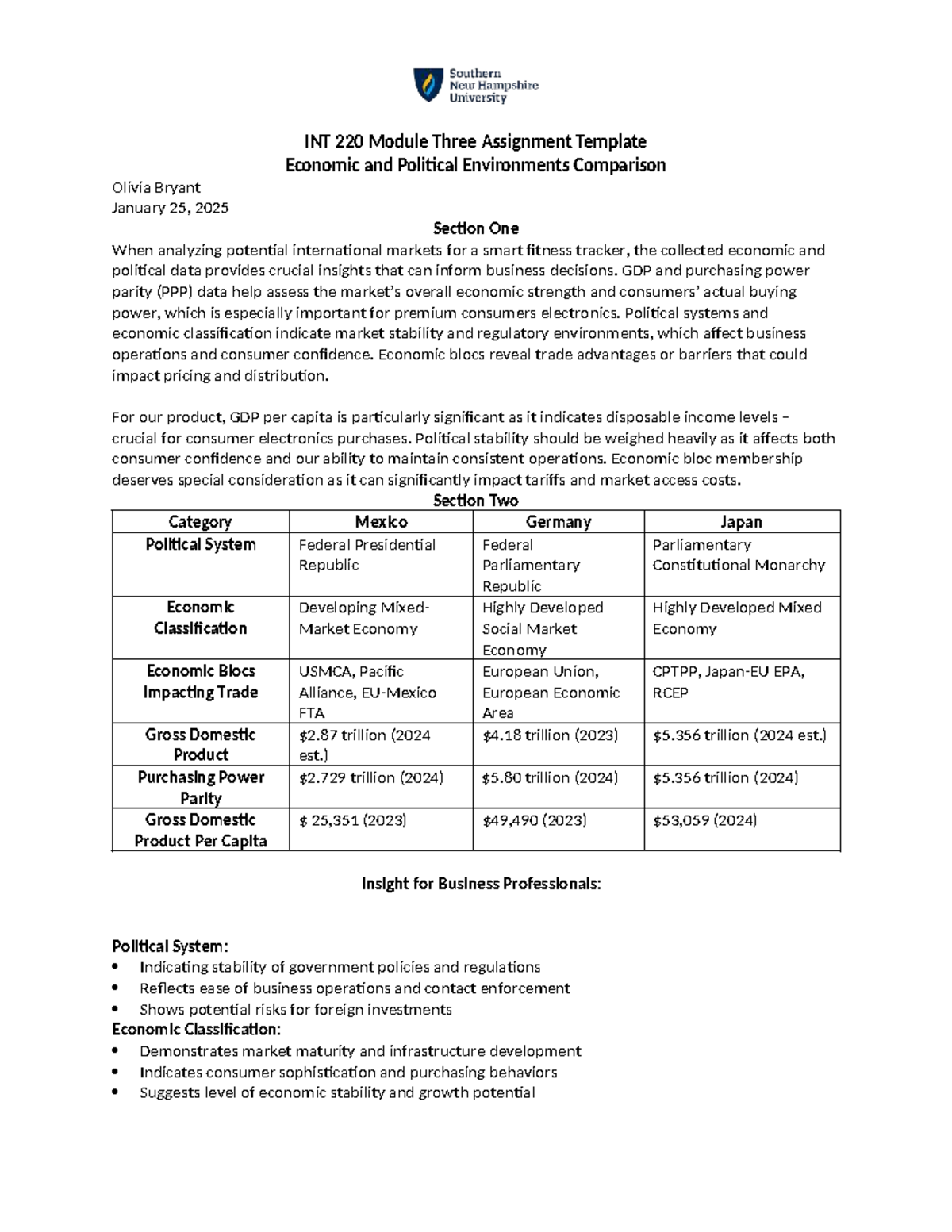 1-26-25 INT 220 Module Three Assignment - INT 220 Module Three ...