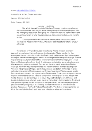 Alfred Adler experiment - Alfred Adler “It is easier to fight for one's ...