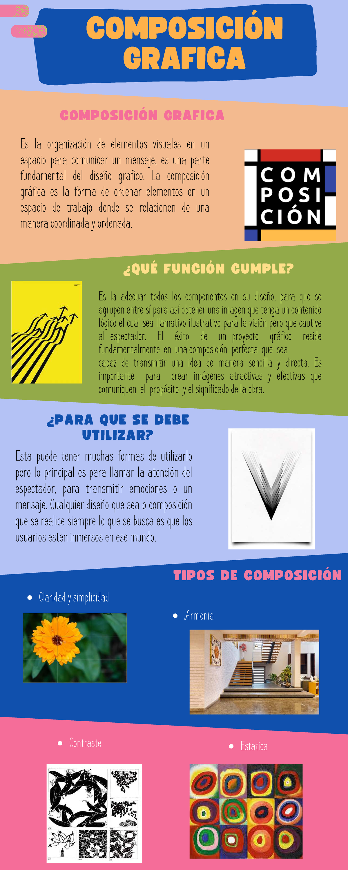 Evidencia ART 101: Composición Gráfica y su Función en Diseño - Studocu