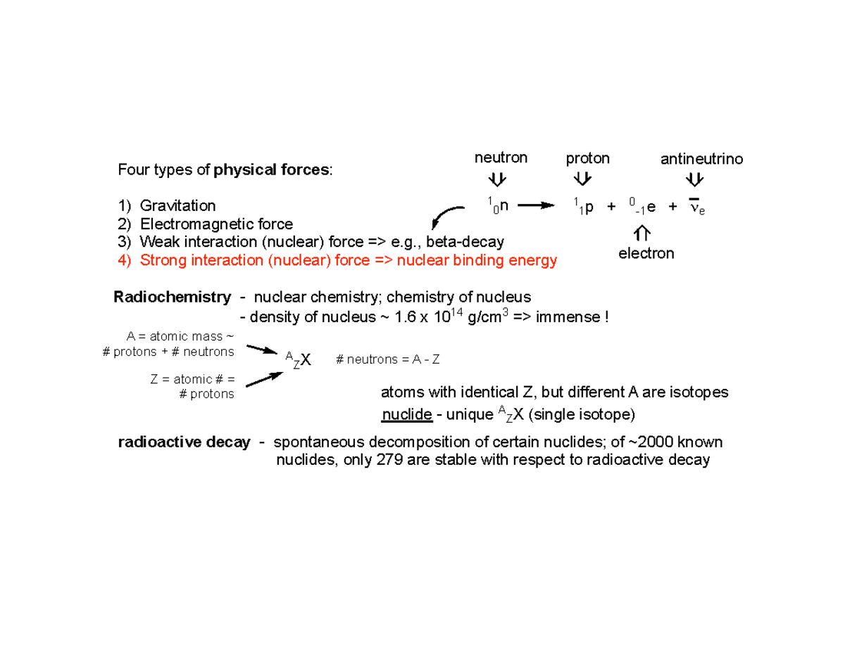 Radioactive Decay and Kinetics in Nuclear Chemistry - CHM 101 Notes ...