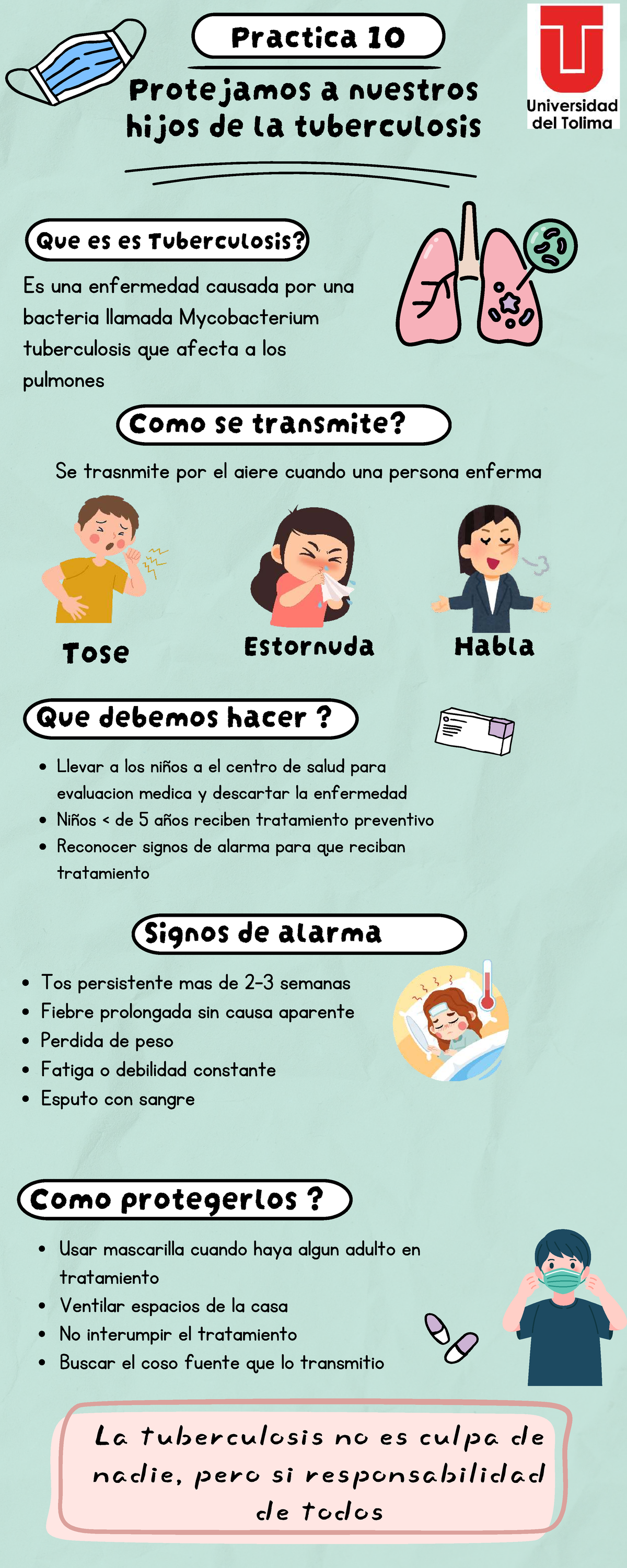 Infografía: Protegiendo a Nuestros Hijos de la Tuberculosis - Studocu