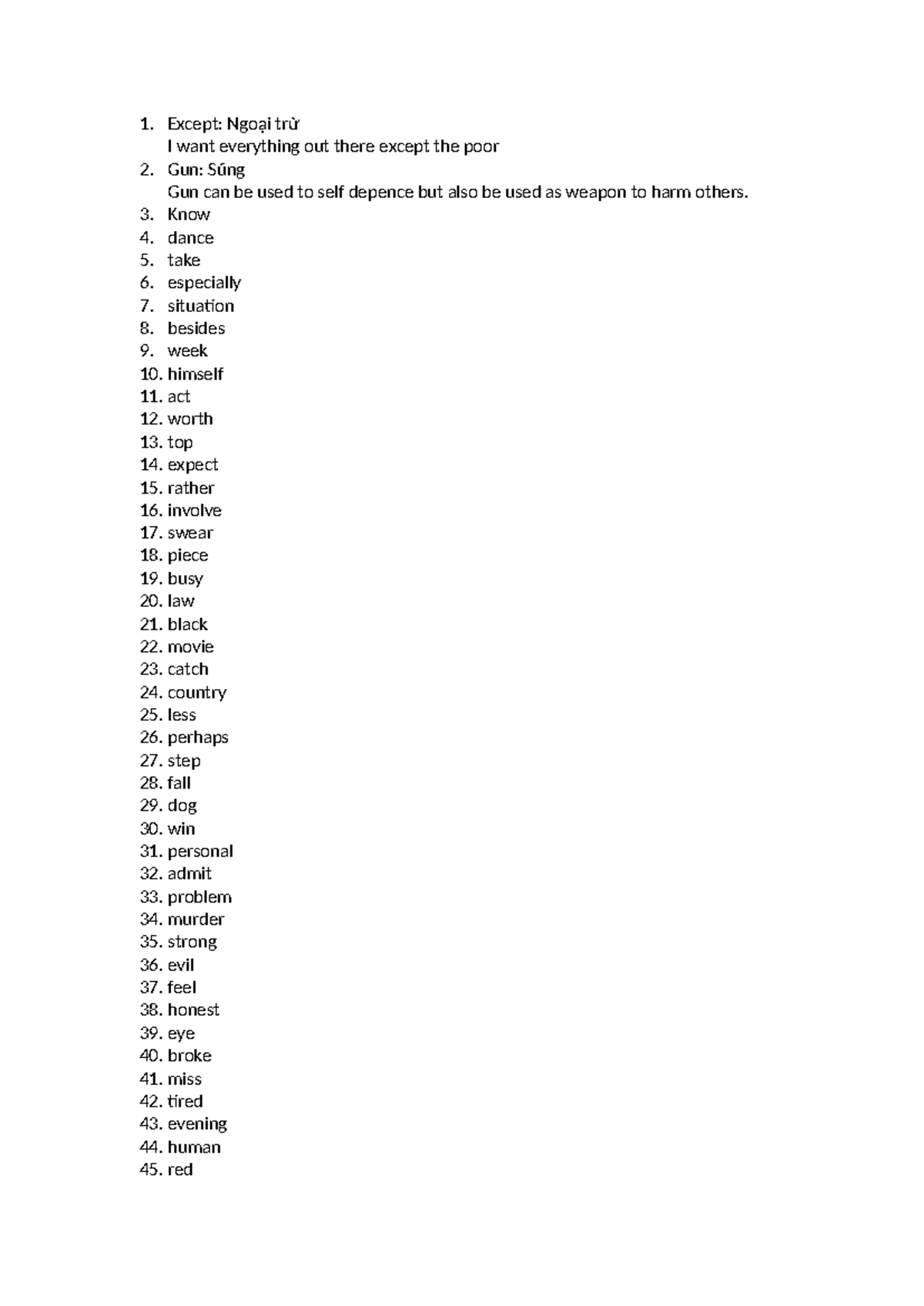 5000 Vocabulary Words - Bài Tập for Language Mastery - Studocu