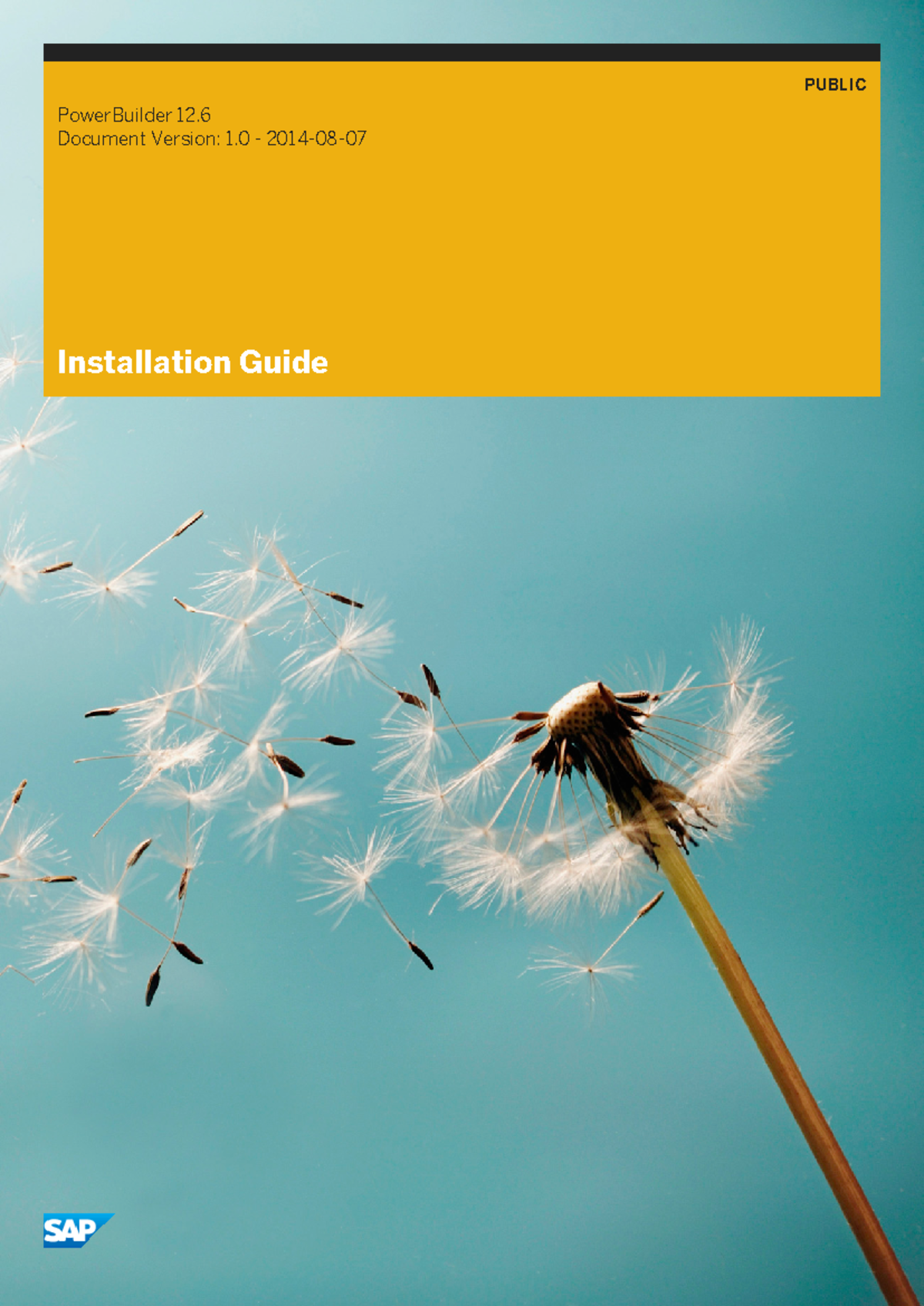 Power Builder-12 - PUBLIC PowerBuilder 12. Document Version: 1 - 2014 ...