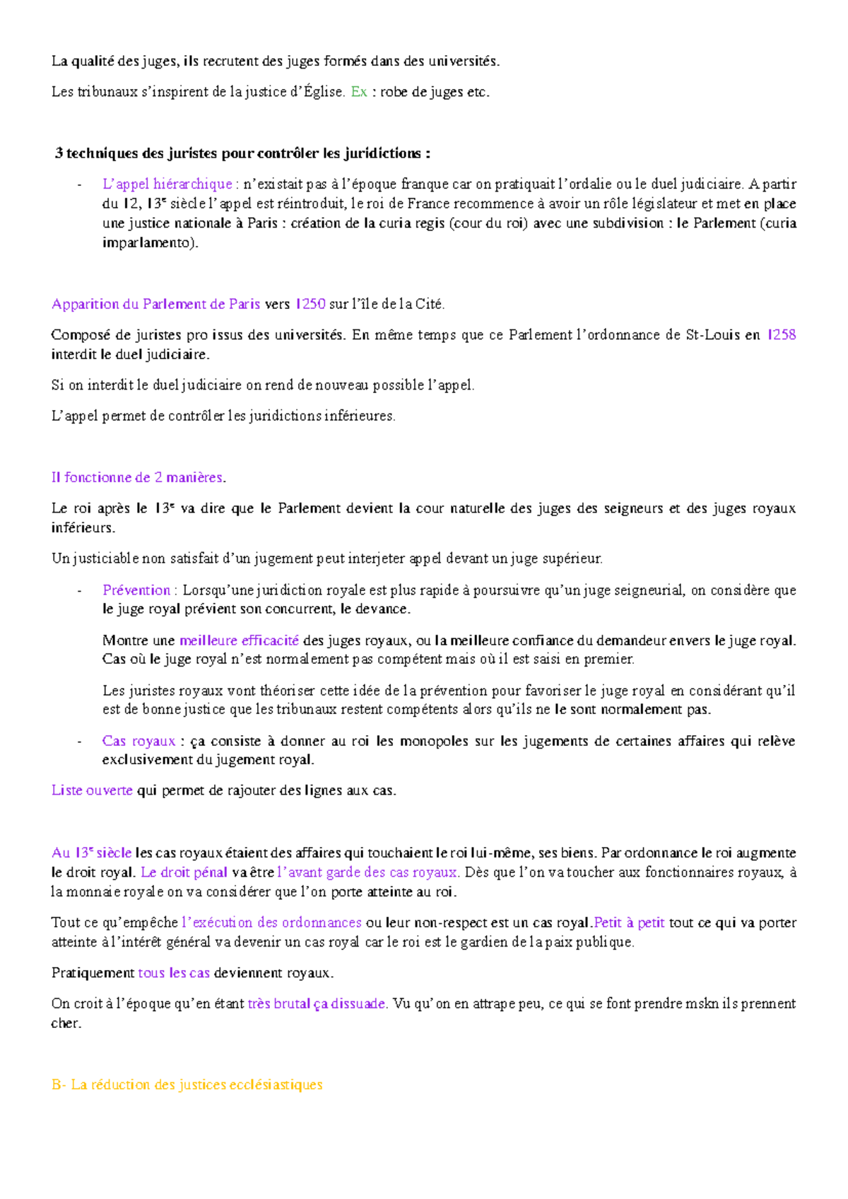 Cours de Droit: La Monarchie Absolue et ses Fondements (Séance 8) - Studocu