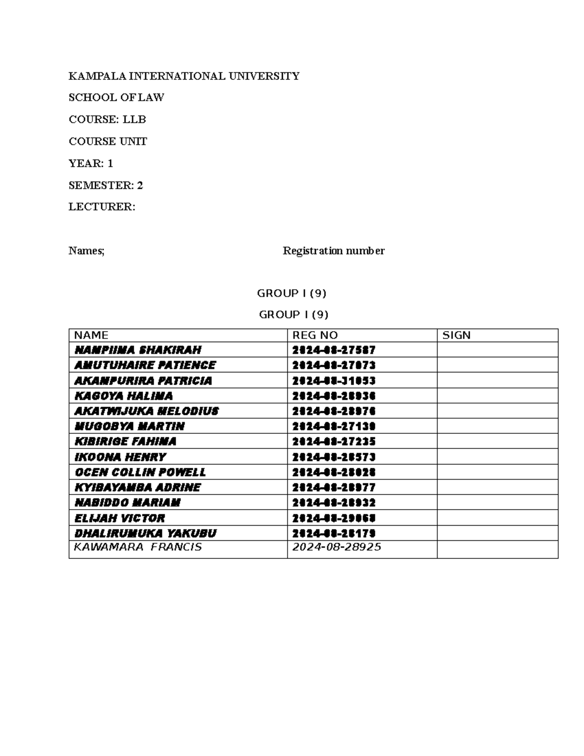 Regulatory Processes of Government: Insights for LLB 1st Year Students ...