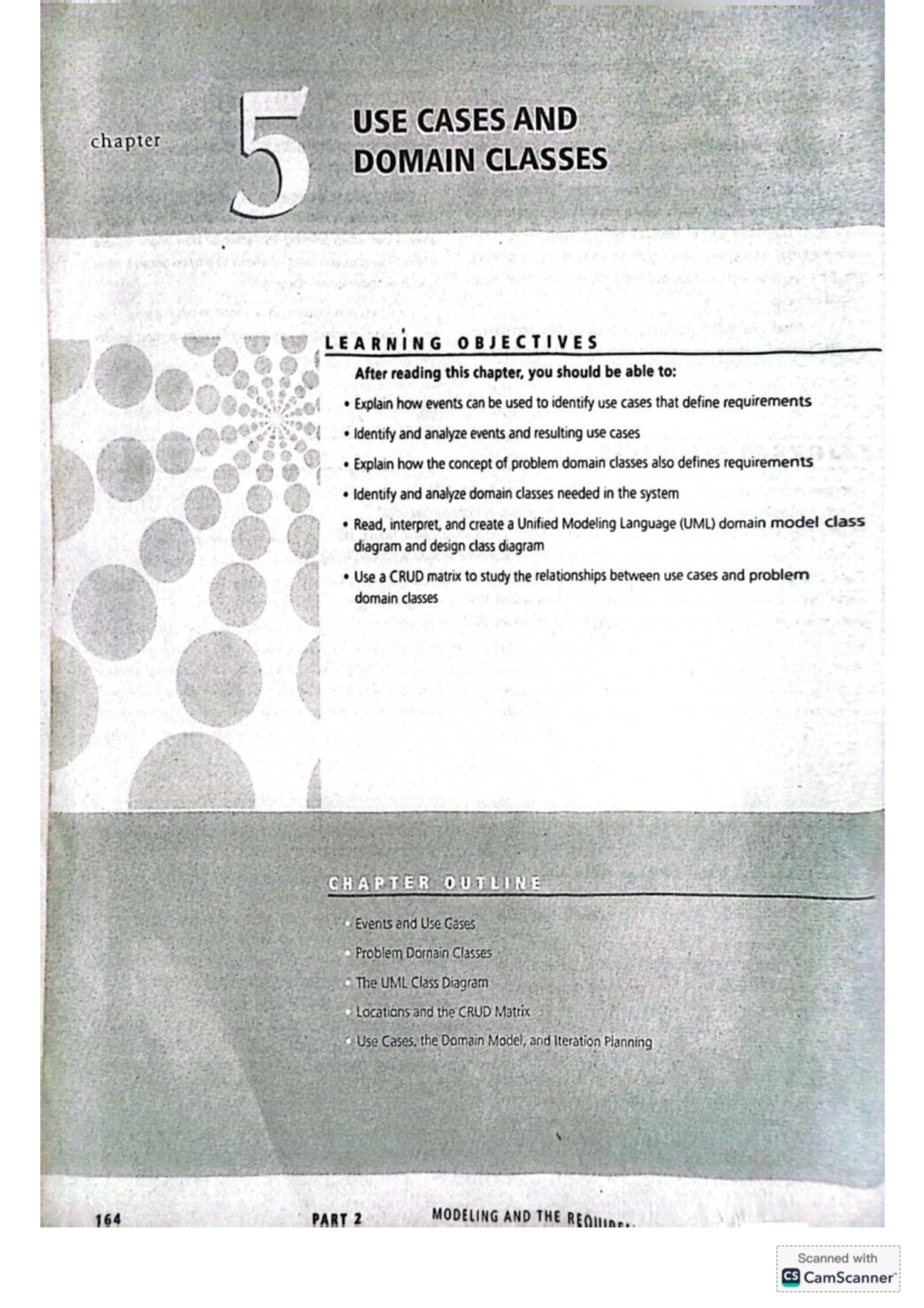 Chapter 5: Use Cases and Domain Classes in UML (CS 101) - Studocu