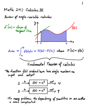 Calc 3 Notes (based off Prof Leonard) - 2 VECTORS IN 3-DCOORDINATE ...