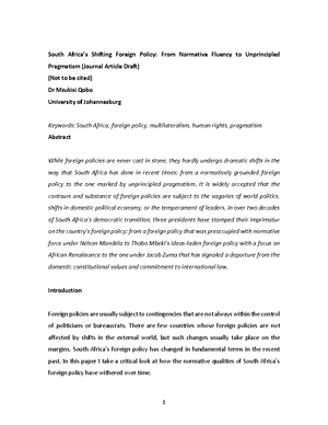 UJ Politics Dept - Guide to Preparing and Submitting an Assignment in ...