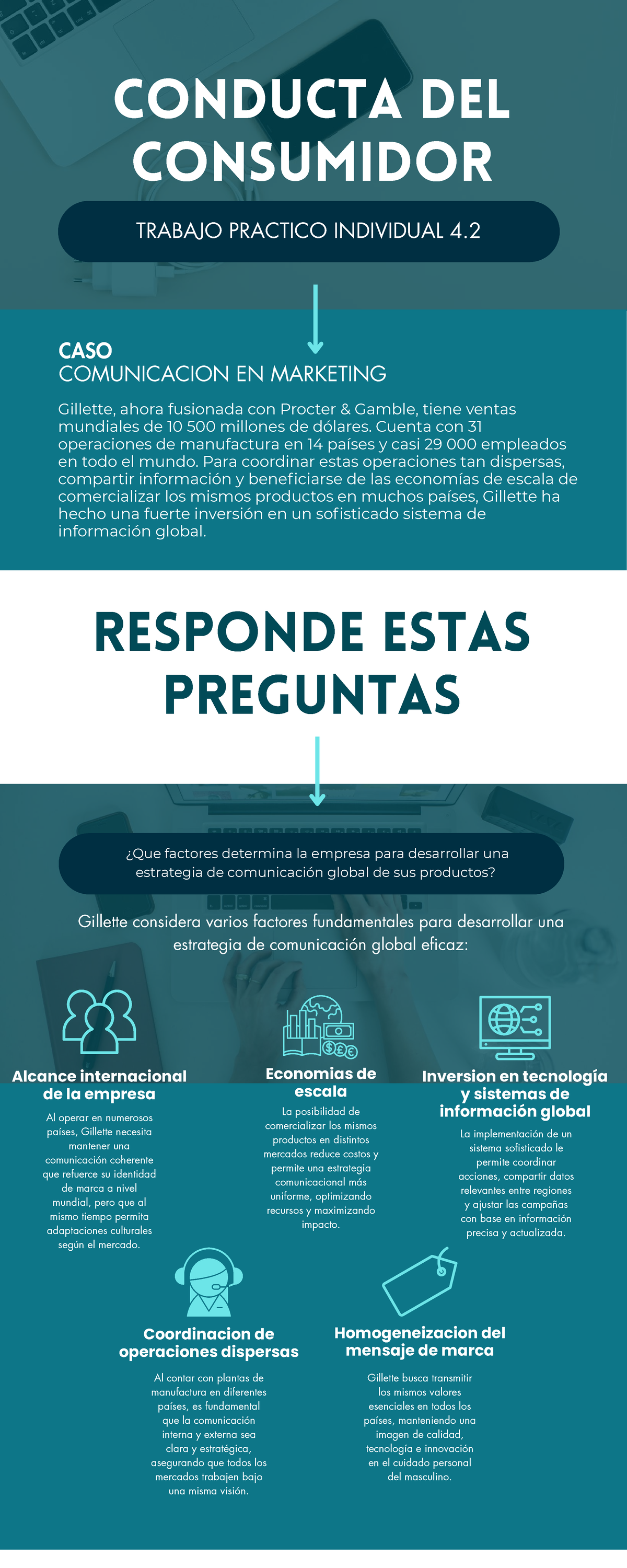CONDUCTA DEL CONSUMIDOR TRABAJO PRÁCTICO INDIVIDUAL 4.2: ESTRATEGIA ...
