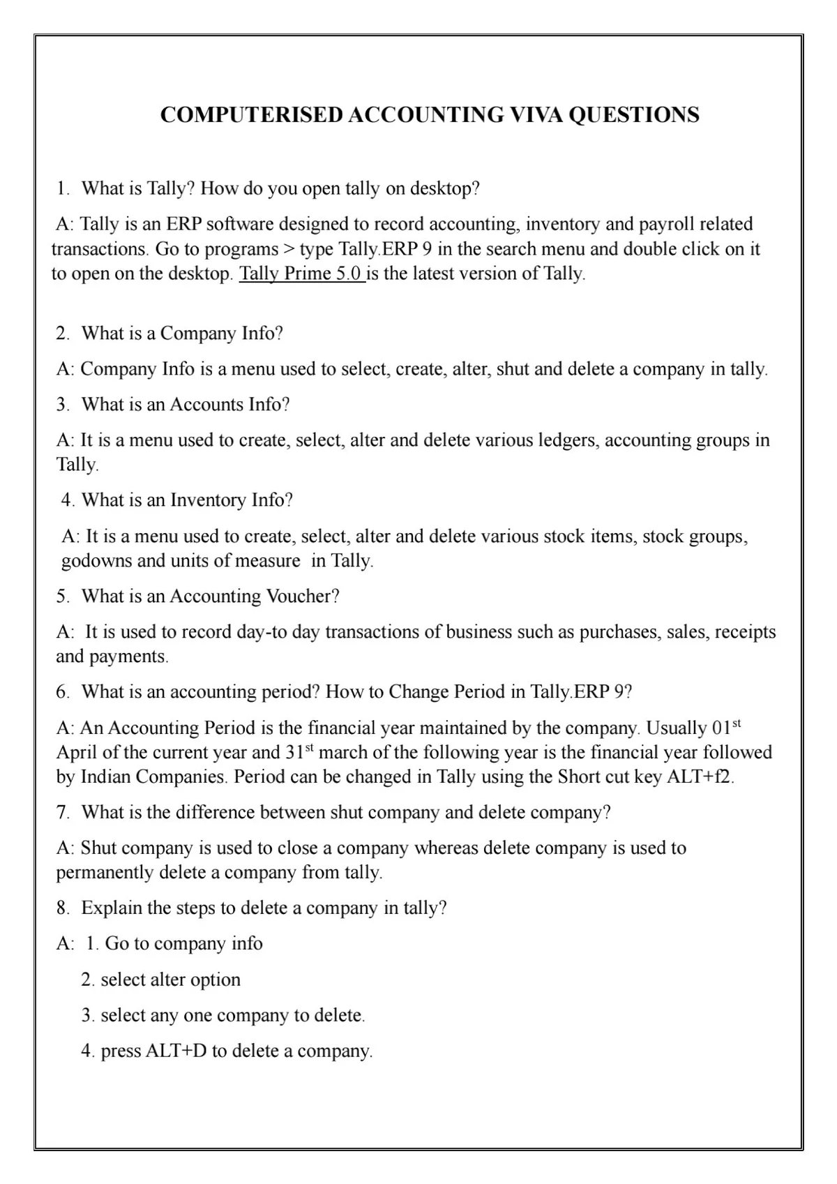 Important Questions for Cost Control & Management Accounting BCOM Sem ...