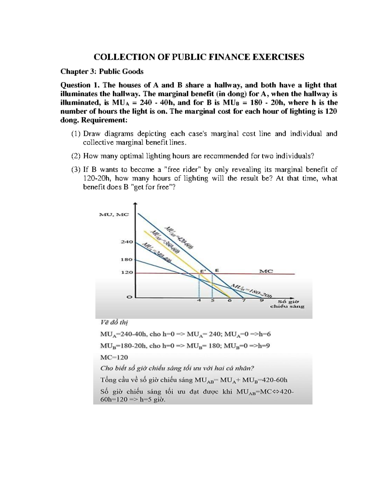 COLLECTION OF PUBLIC FINANCE EXERCISES - Final Exam Solutions (251029 ...