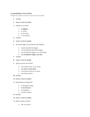 Sp 13 - notes - ¡Inténtalo!Fill in the blanks Activity Fill in the ...