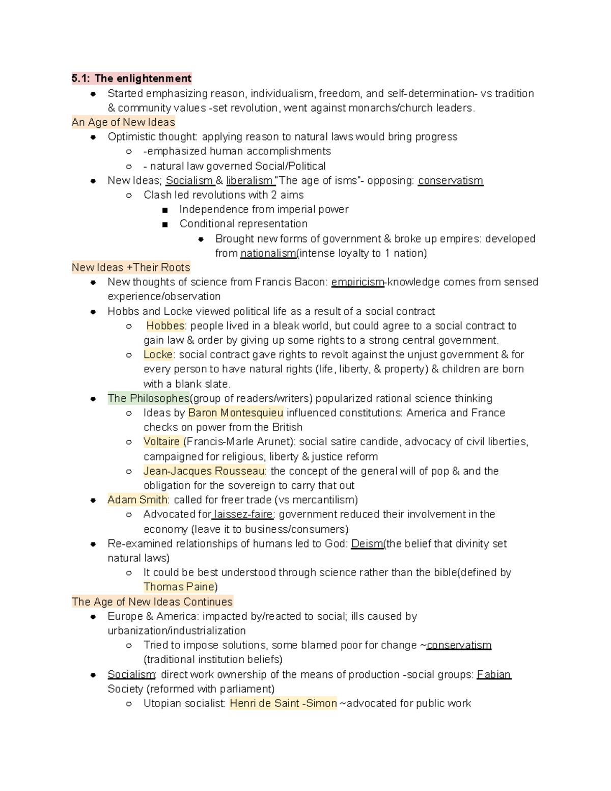 5.1 AP World History: The Enlightenment and Its Revolutionary Ideas ...