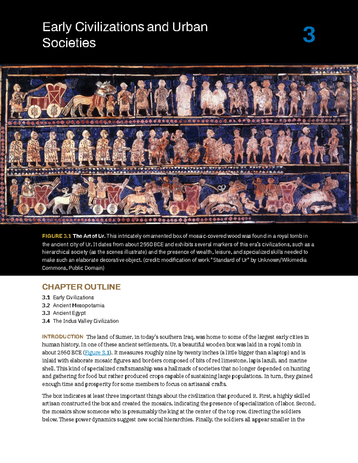 Early Civilizations and Urban Societies: A Comprehensive Overview (HIST ...