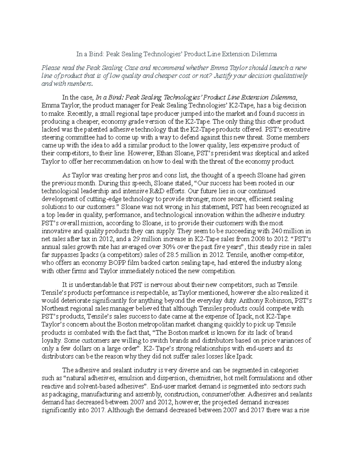 CH3- NU - Lecture notes 1-3 - CHAPTER 3 3-38. Jerry Smith is thinking ...