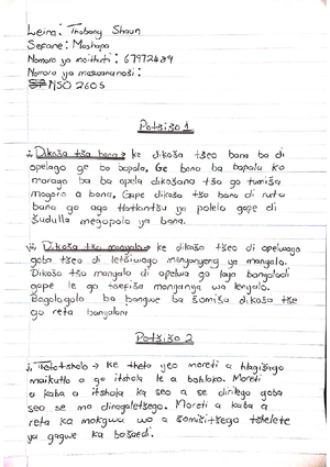 Sepedi Novel 1 Kgalagalo Tsa Setu - SEPEDI LELEME LA GAE PUKUKGAKOLLO ...