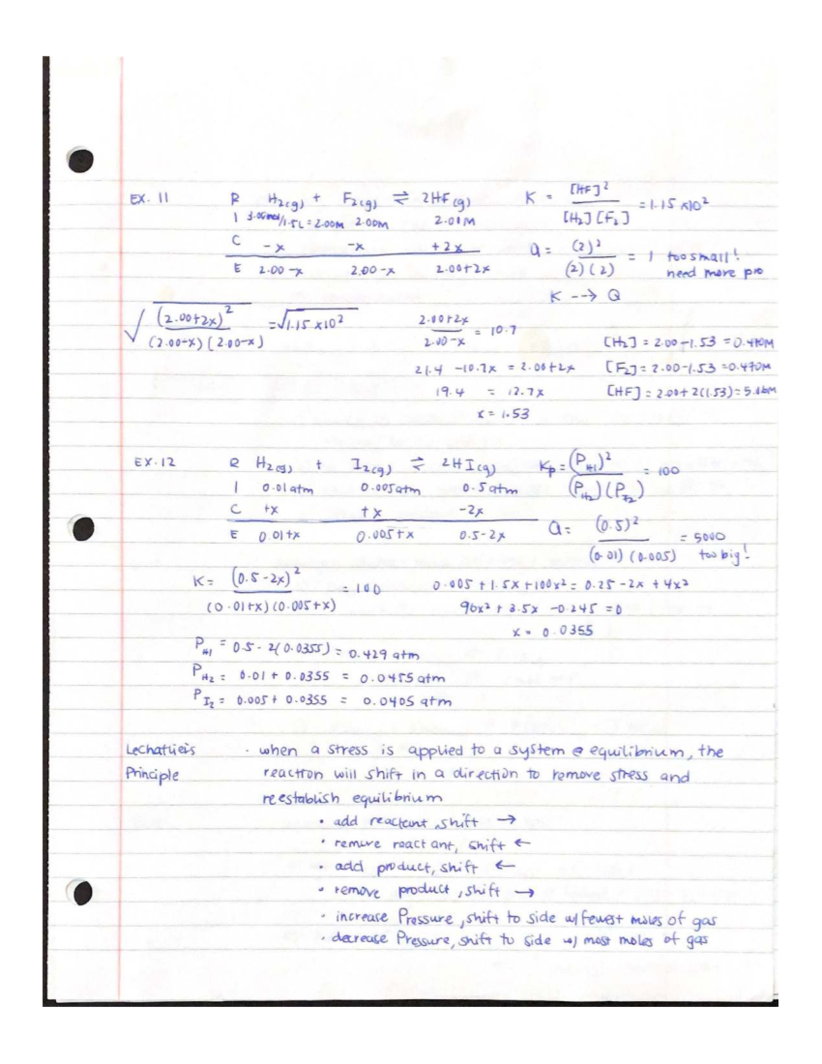 Le Chatelier's Principle: Understanding Equilibrium Shifts in Chemistry ...