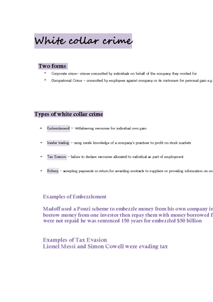 Criminal Law A Level Notes - Criminal Law A Level Notes Nature of law ...