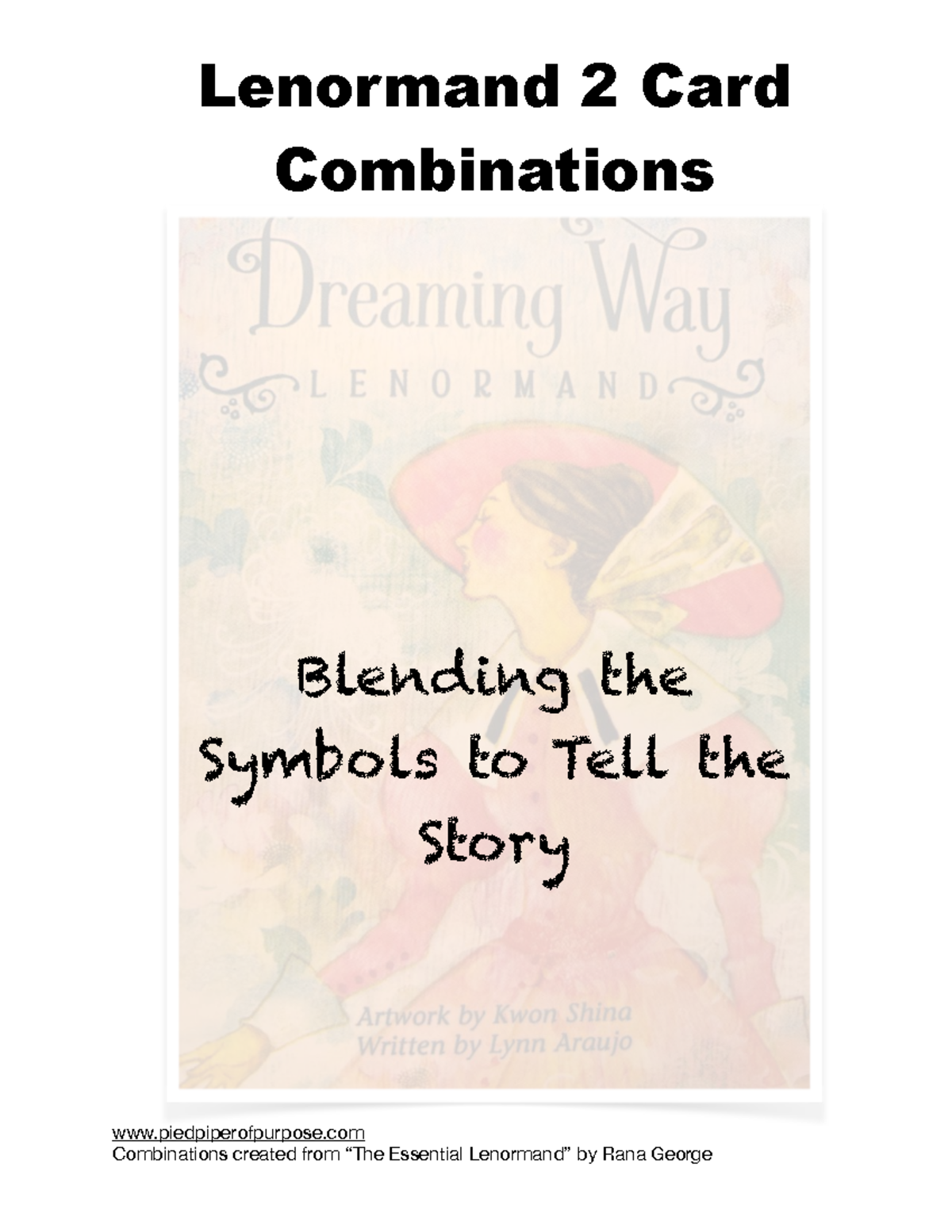 Lenormand 2 Card Combinations: Blending Symbols for Insights - Studocu
