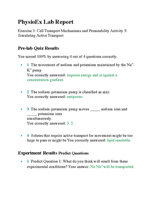 Physio Ex Exercise 4 - Metabolism and Thyroid Hormone - PhysioEx Lab ...