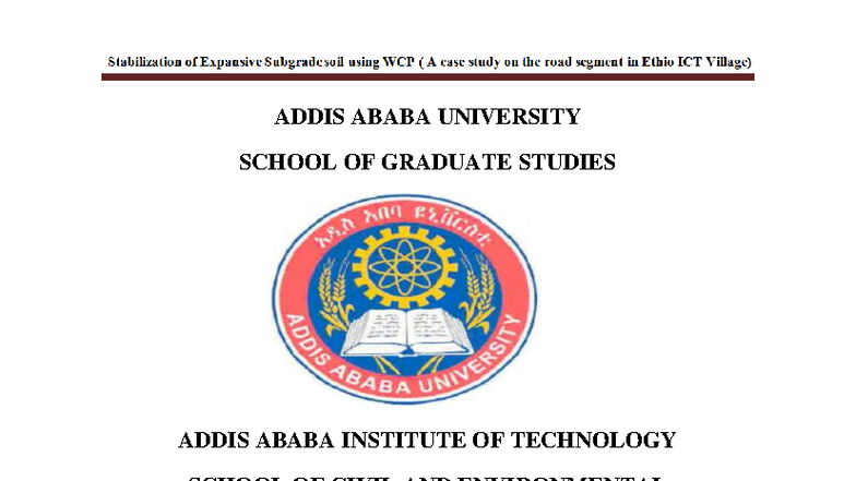Stabilization of Expansive Subgrade Soil Using Waste Ceramic Powder: A ...