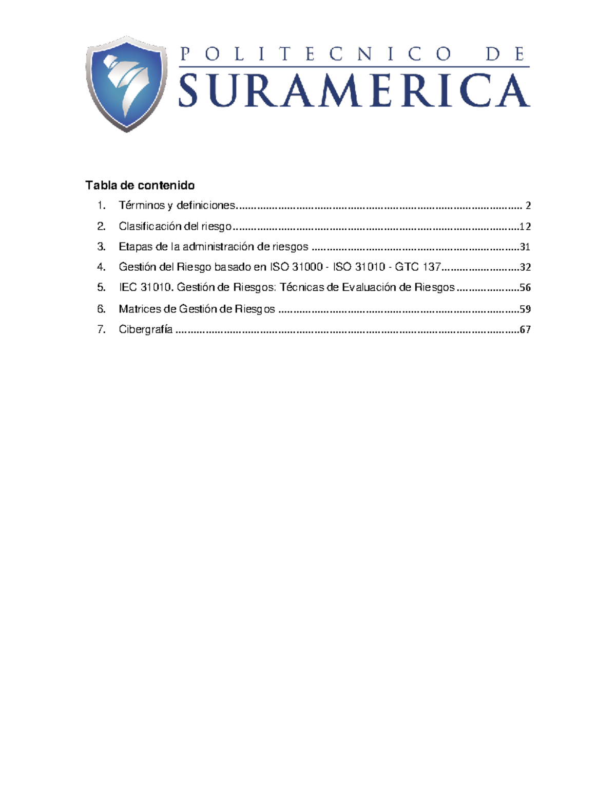 Sistemas de Administración del Riesgo en el Diplomado SARLAF: Guía ...