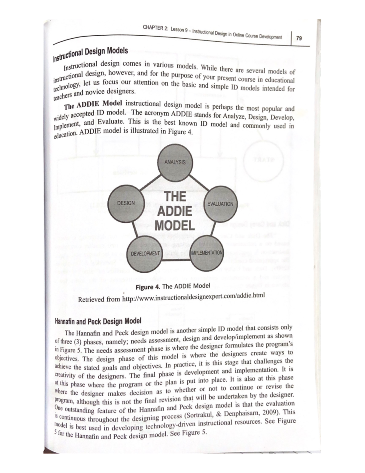 Chapter 2 Lesson 9 - Instructional Design in Online Course Development ...