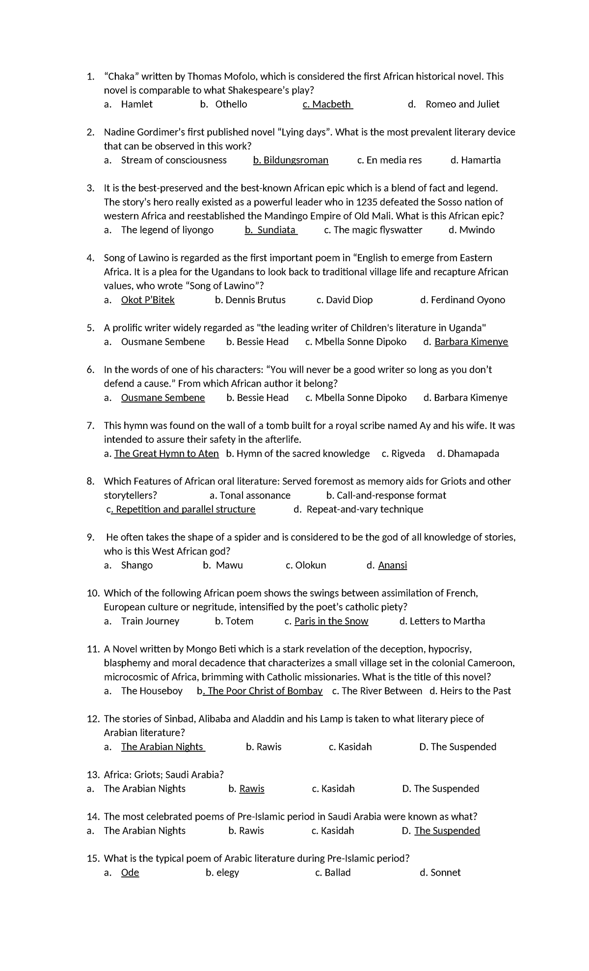 373430249-Afro-Asian-literature-reviewer-for-BSED - 1. “Chaka” written ...
