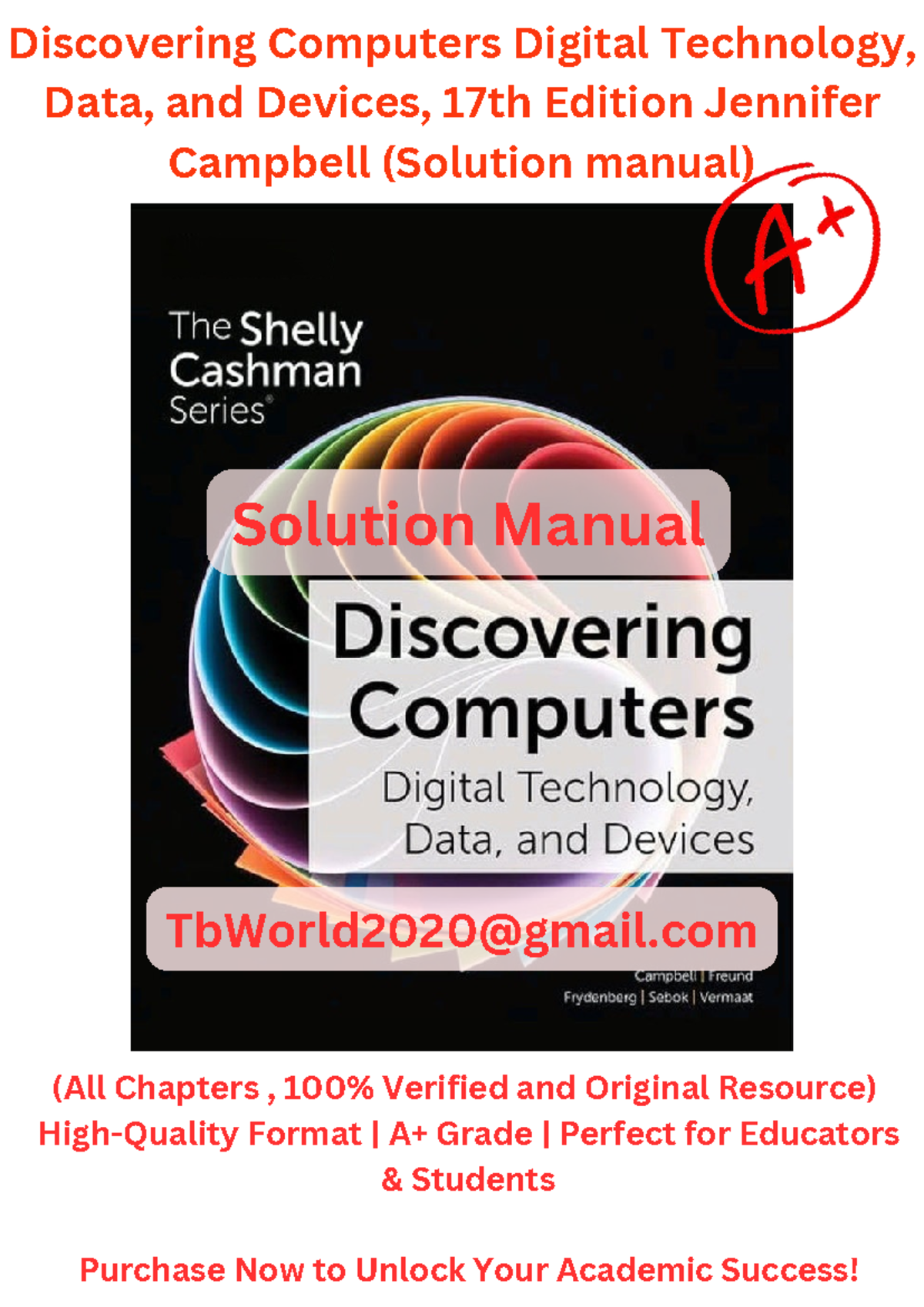 Solution Manual for Discovering Computers 2023: Module 1 Insights and ...
