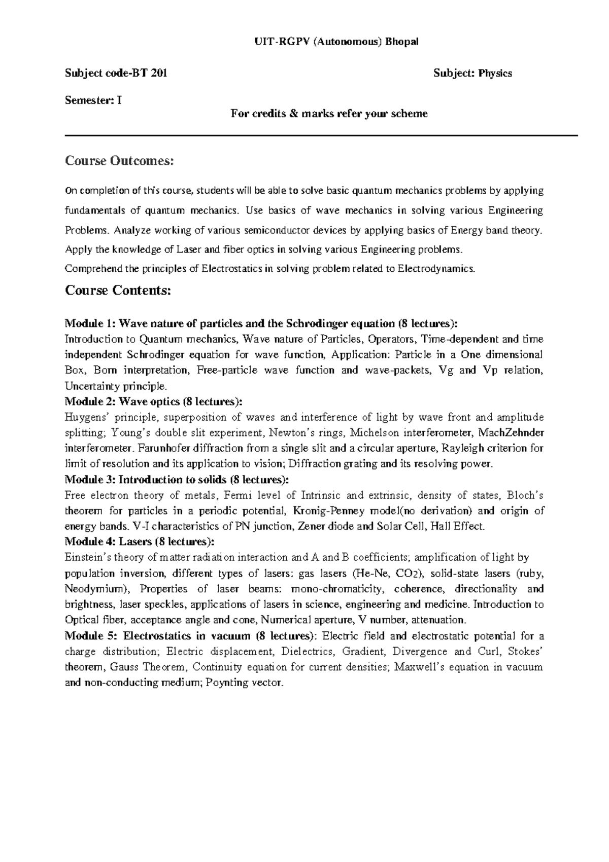 CS I241024040005 - it sis the syllabus of uit rgpv - UIT-RGPV ...