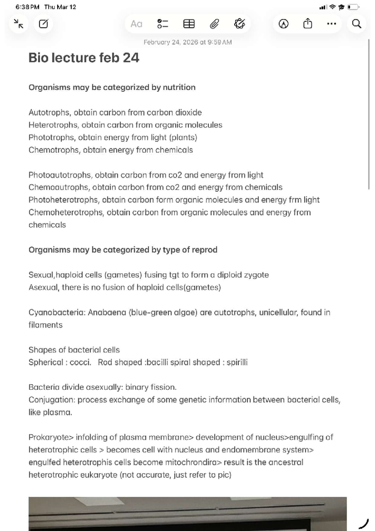BIO 101: Lecture Notes on Organism Classification and Plant Anatomy ...