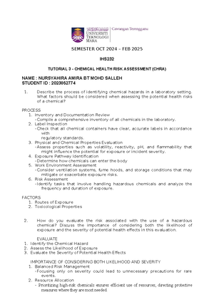 Lab report 1 ihs 247 - FKFKFKF - IHS 247 - NOISE MEASUREMENT LABORATORY ...