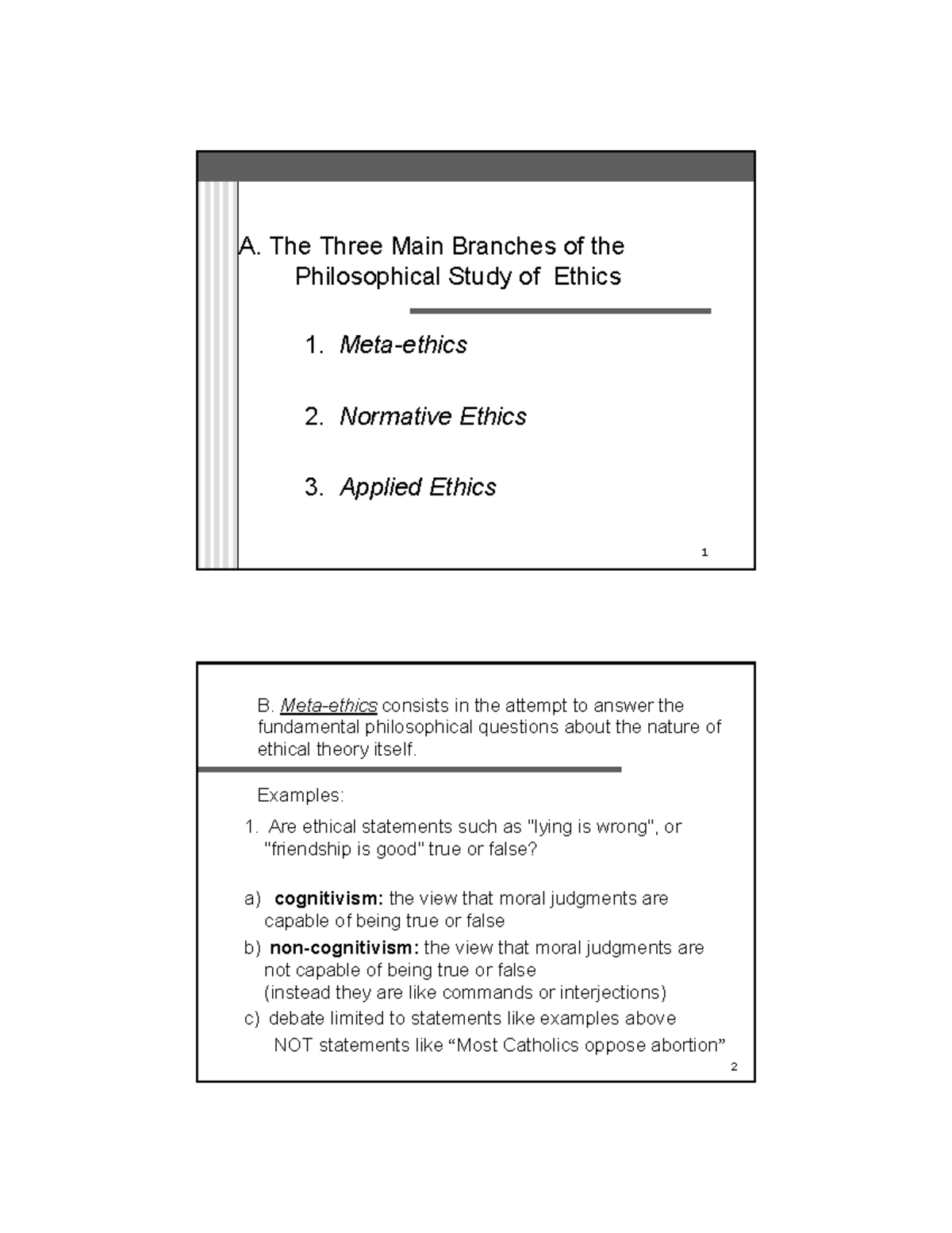 Normative Ethics: Exploring Right and Wrong in Ethical Theory - Studocu