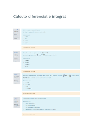 Modalidad de exámenes Semana 4 Calculo diferencial - 4/2/24, 18:06 Modalidad de exámenes ...