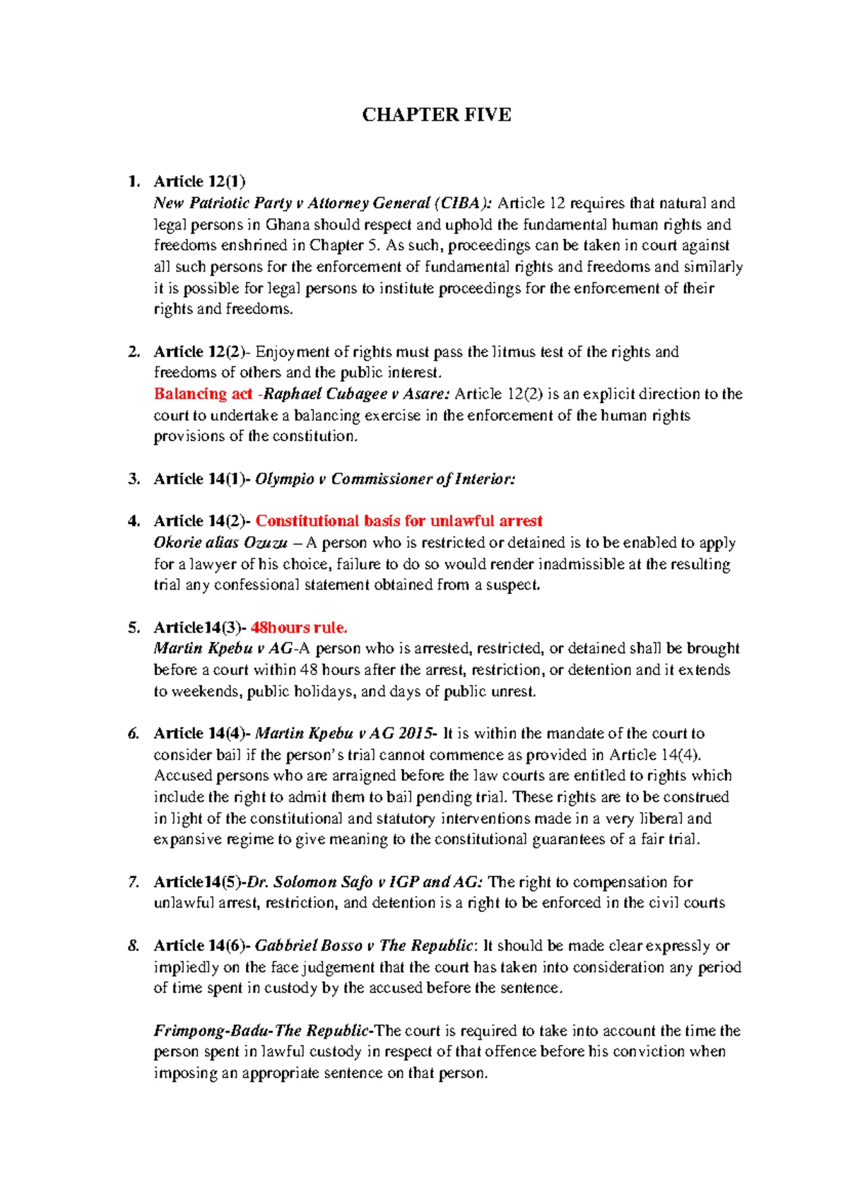 Chieftaincy - Chieftancy notes on the definition of who is a chief, the ...