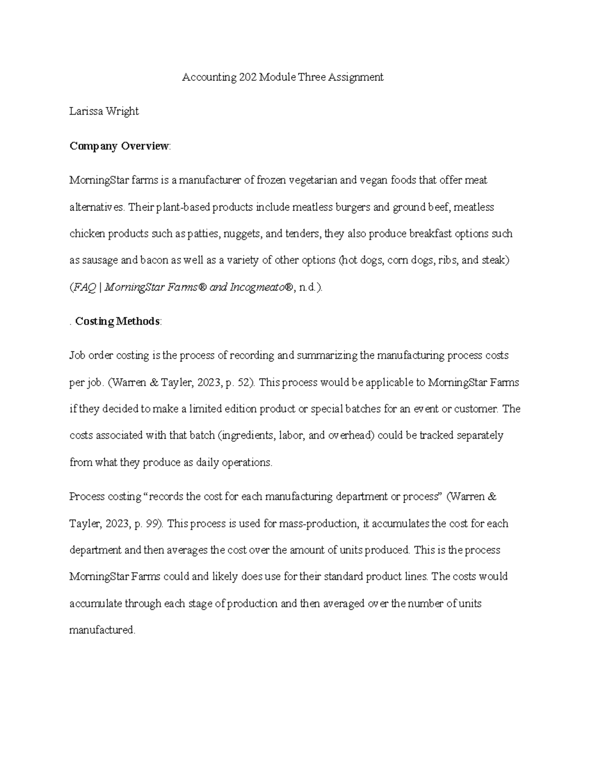 Acc 202 module three - accounting - Accounting 202 Module Three ...