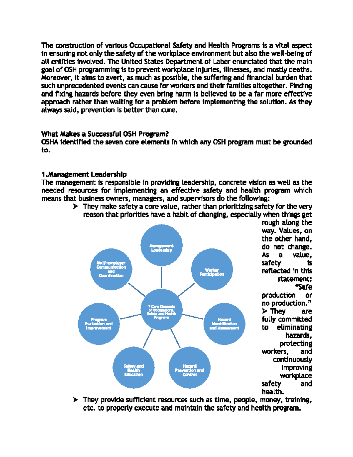 OSH Programming Notes and Guidelines - Studocu